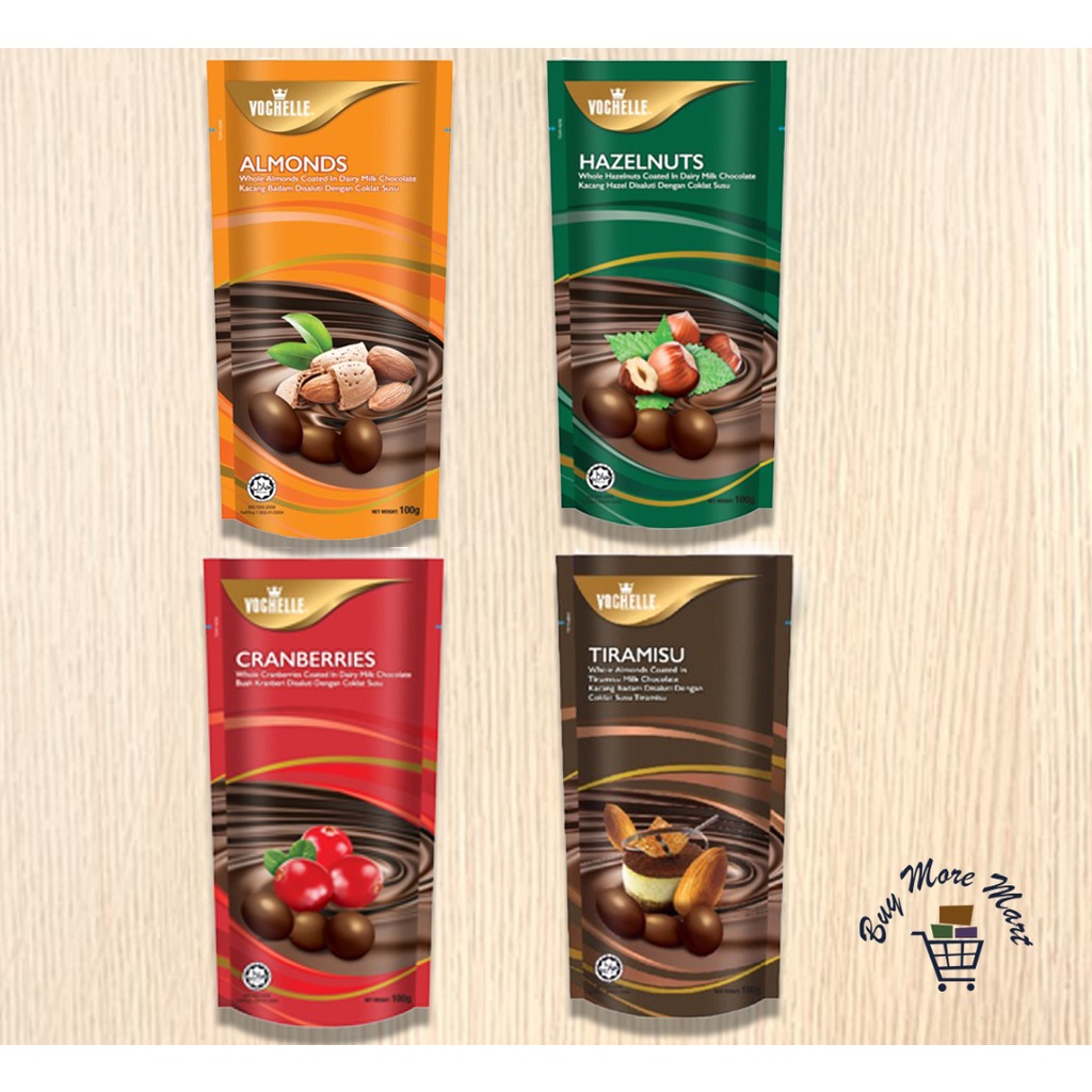 Vochelle Doypack Chocolate Assorted Flavour 100g | Shopee Malaysia