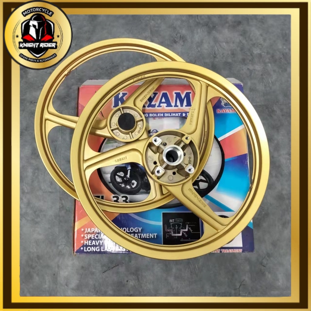 Y125 LC135 5S SPORT RIM KAYAMA 3 BATANG WHEELS ENKEI Y125Z LC5S 3 KAKI ...