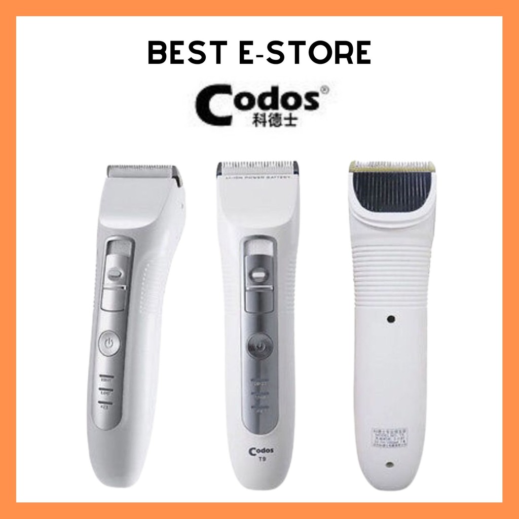 CODOS T9 Professional Rechargeable Adjustable Cordless Hair Clipper ...