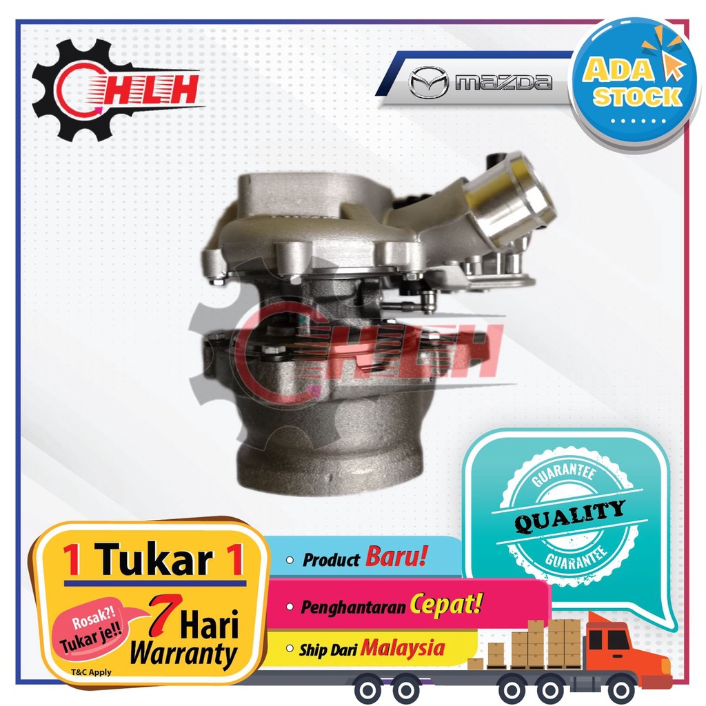 Ford Ranger T6 PX XL XLS XLT 2.2L 5 Pin Turbo Charger GTB1749V ...