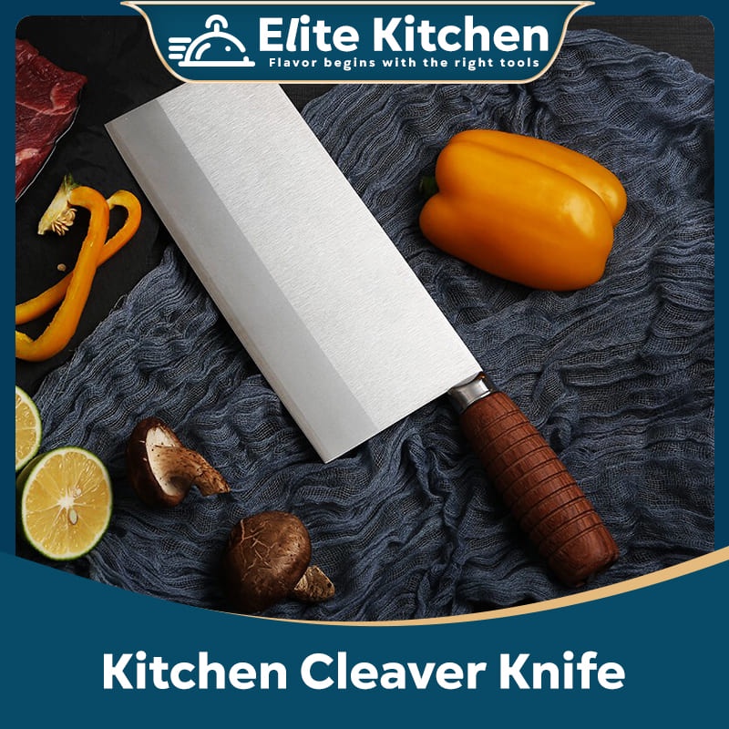 Elite Kitchen - Sharp Kitchen Cleaver Knife Kitchen Knife Cutting Knife ...