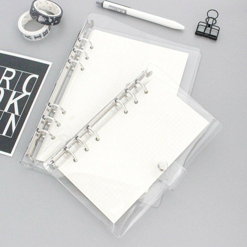 Customize DIY Cash Planner Journal Notebook 6 Holes Binder Cover A6 ...