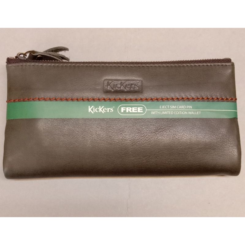 Kickers Genuine Leather Long Wallet (KDNE-50197) | Shopee Malaysia