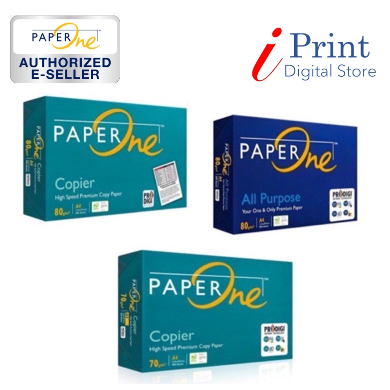 A4/ A5 PAPER ONE 70G/75G /80G 41.5 500'S PER PKT | Shopee Malaysia