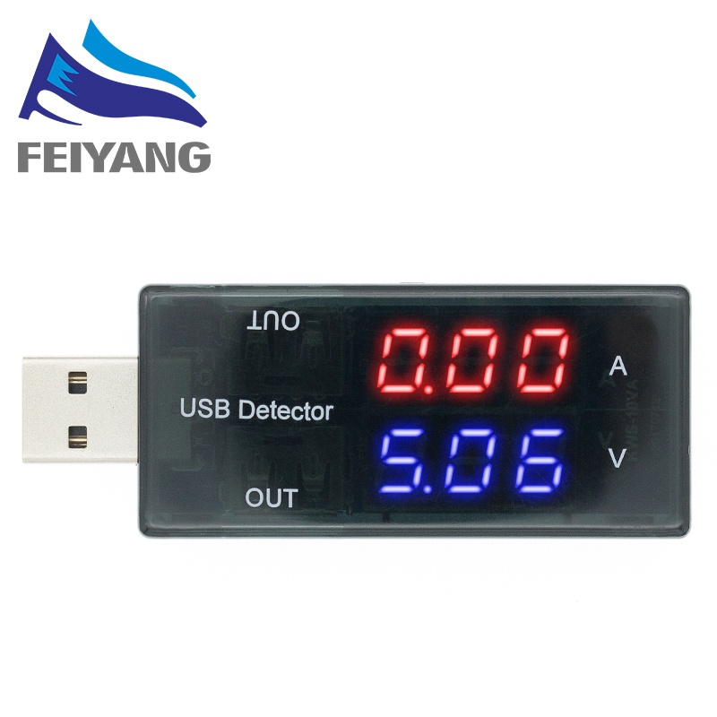 USB Current Voltage Charging Detector Mobile Power Current and ...