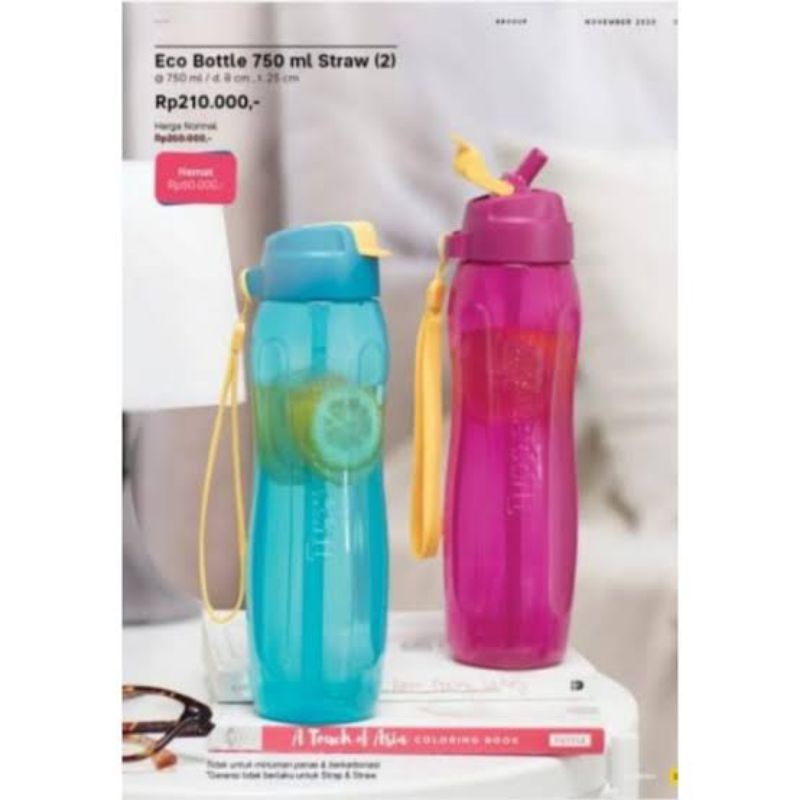 Eco bottle straw tupperware | Shopee Malaysia