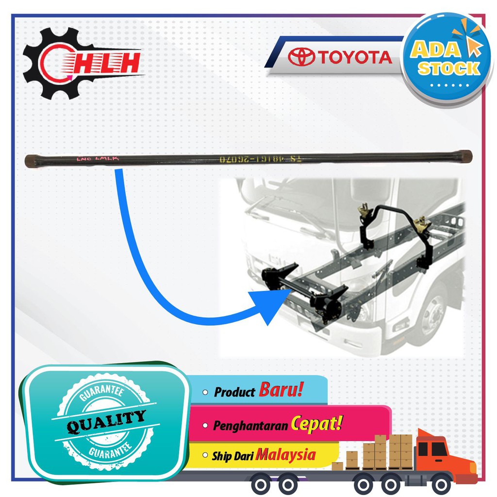 TOYOTA DYNA LH80 LH100 - CABIN BODY SPRING UPPER TORSION BAR | Shopee ...
