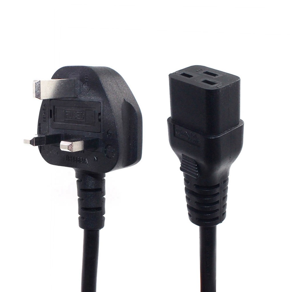 BS Plug UPS Supply Power cord UK to IEC 320 C19 Power cables 16Ampers 1 ...