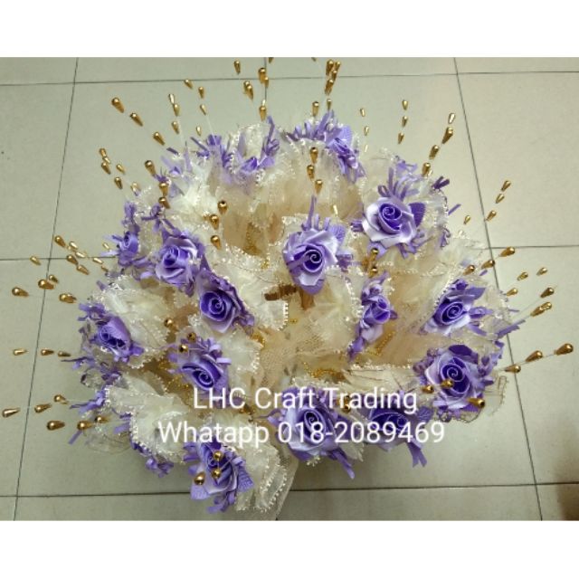 Bunga Telur manik pelamin | Shopee Malaysia