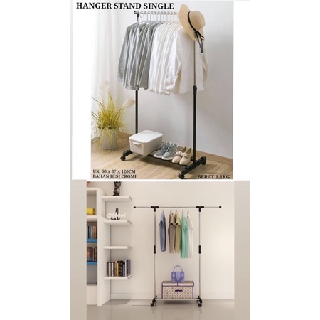 Single and double pole hanger stands | Shopee Malaysia