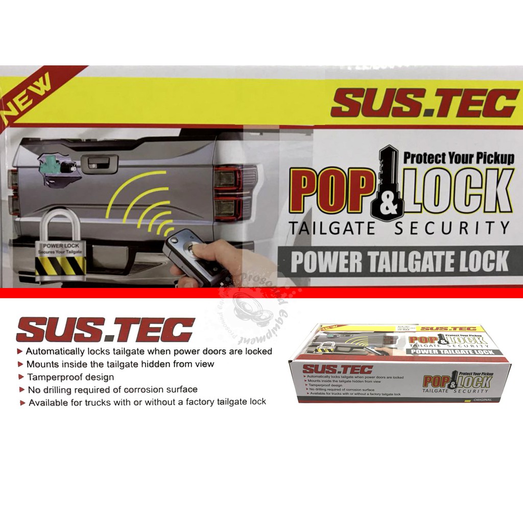 SUS.TEC POWER TAILGATE LOCK (ISUZU D-MAX) | Shopee Malaysia