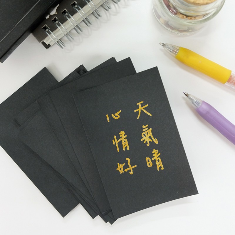 6x9 Note Paper Message Portable Checkered Kraft memo Notes | Shopee ...