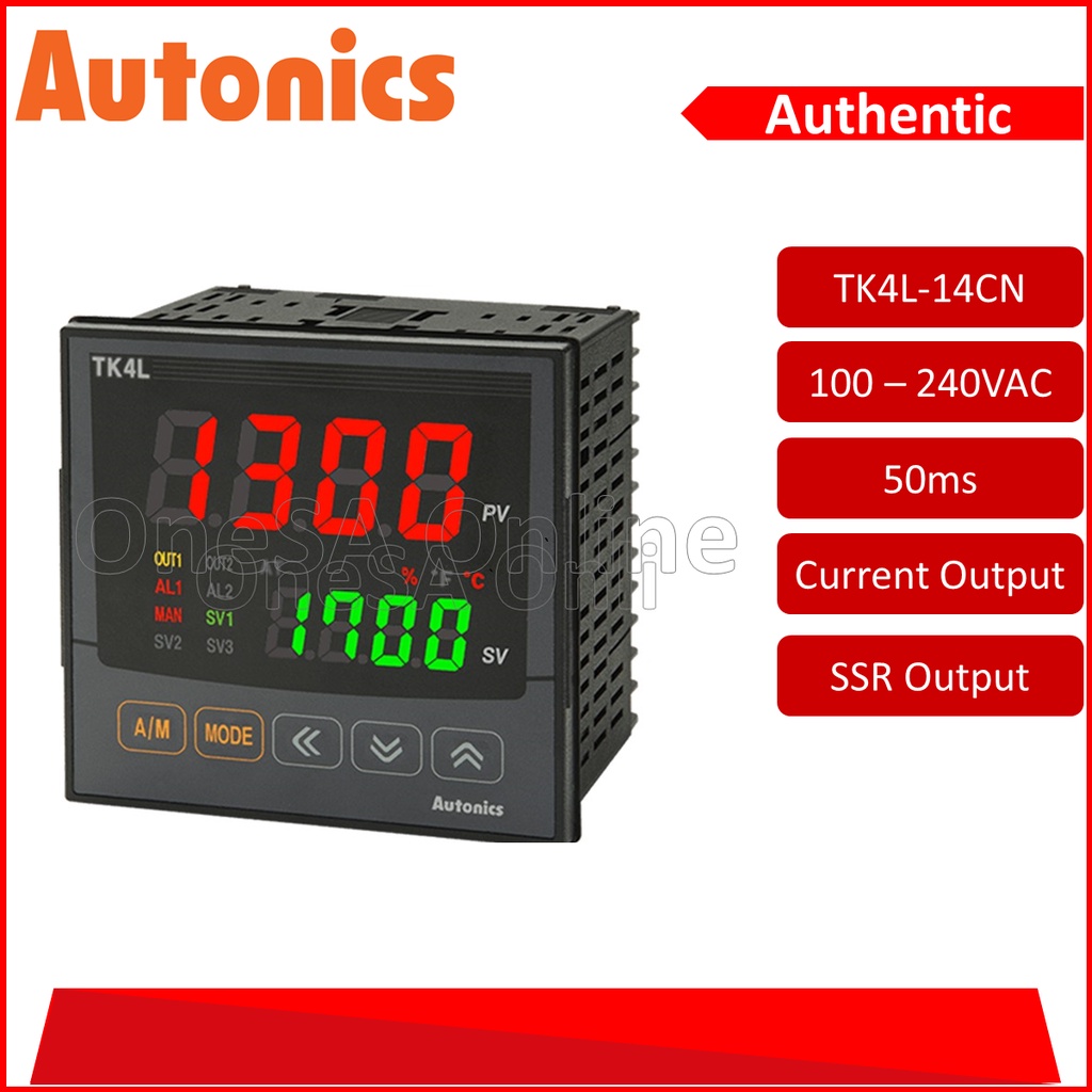 AUTONICS TEMP. CONTROLLER(TK4L-14CN-A100-240) | Shopee Malaysia