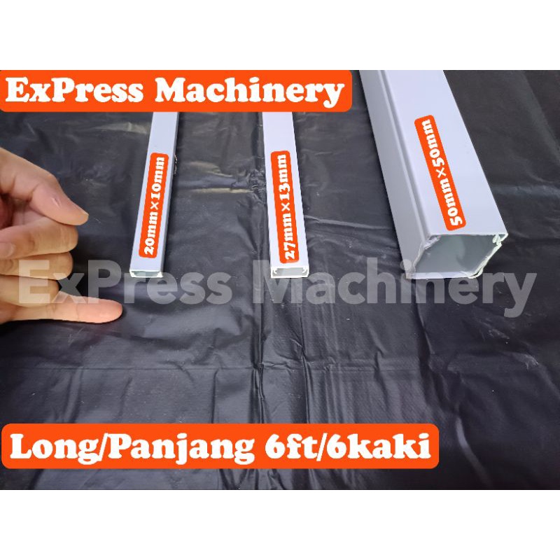 6FT PVC Wiring Casing Electrical Casing Trunking Wire Casing Elektik ...