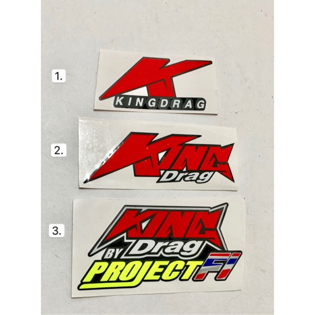 🔥King Drag Sticker (New Arrival) | Shopee Malaysia