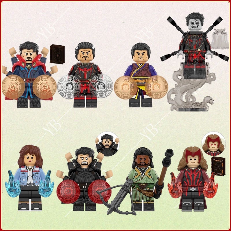 Building Block Minifigures Marvel avengers Spiderman TOYS technic ...