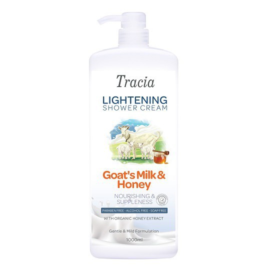 TRACIA LIGHTENING SHOWER CREAM 1000ML | Shopee Malaysia