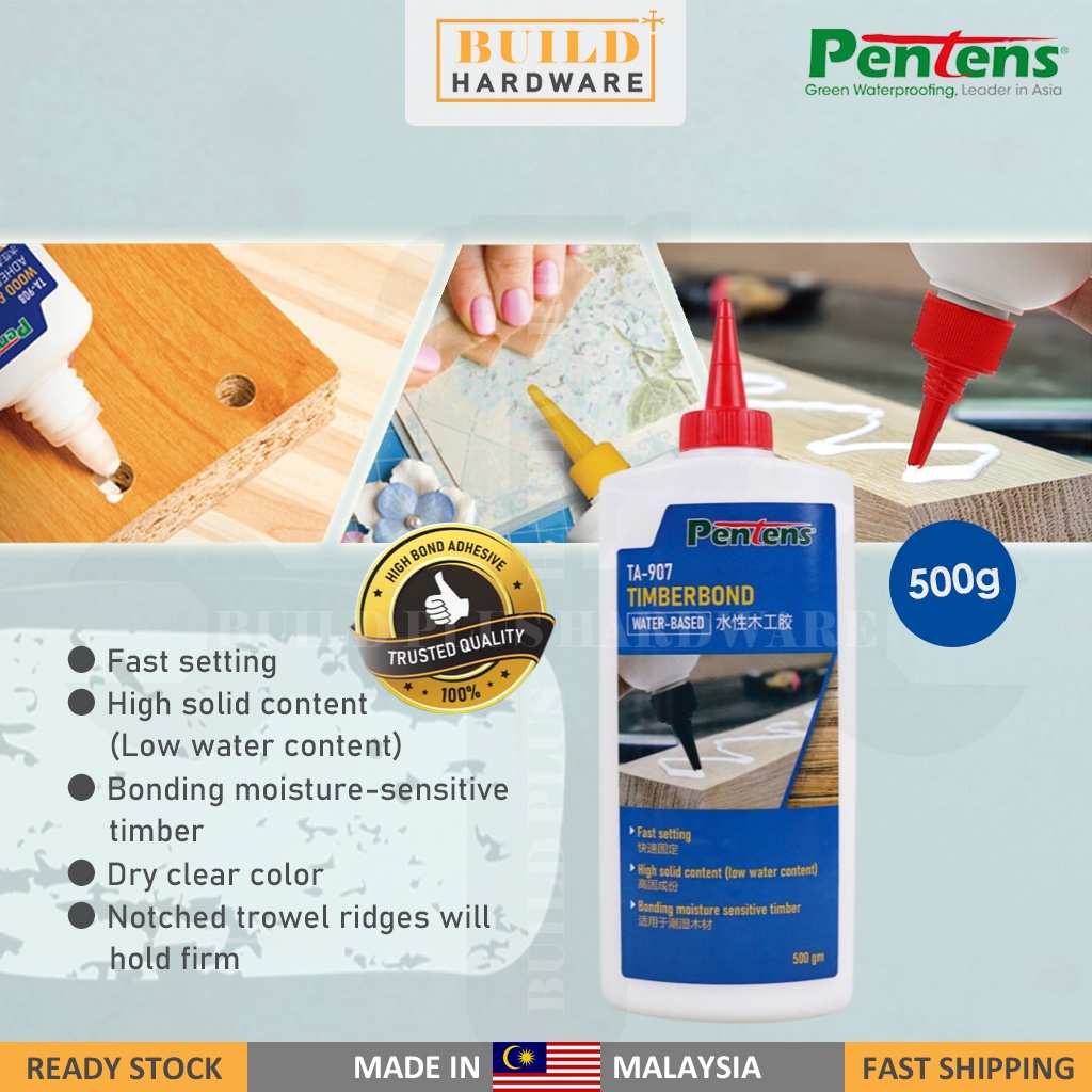 PENTENS TA-907 TIMBERBOND 500g | Water-Based Wood Parquet Glue Gum ...