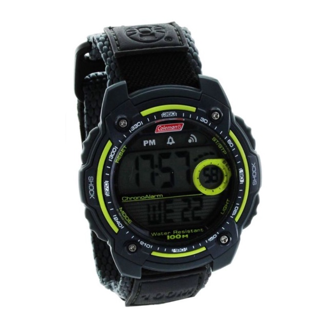Coleman Men's 40673 Digital Dual Time Sport Watch water resistant ...