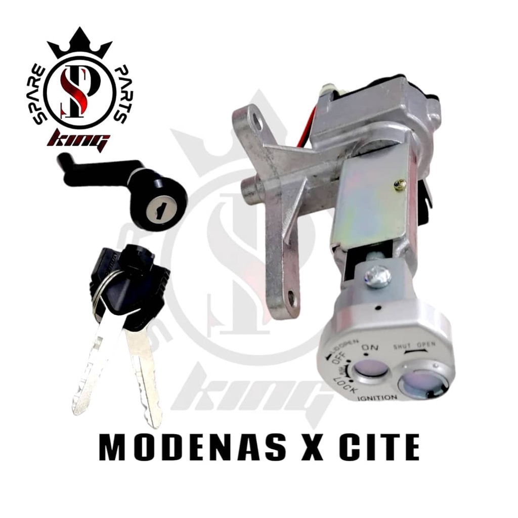 MODENAS X CITE XCITE MAIN SWITCH SET MAIN SUIS KUNCI SET SUIS LOCK SET ...
