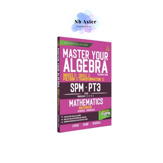 MASTER YOUR ALGEBRA by Aster Edu [Buku Latihan Matematik VIRAL ...