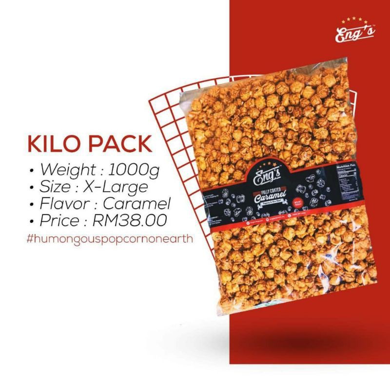 Eng's PopCorn Caramel 🍿 | Shopee Malaysia