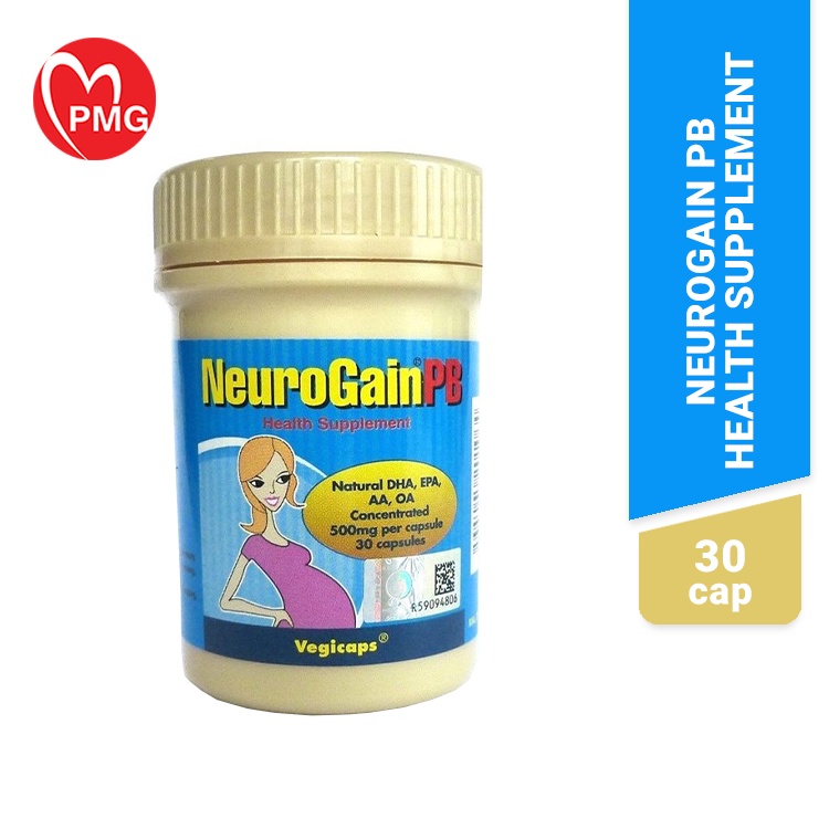 [PMG PHARMACY] Neurogain PB DS Vegecap - suitable for pregnant mummies ...