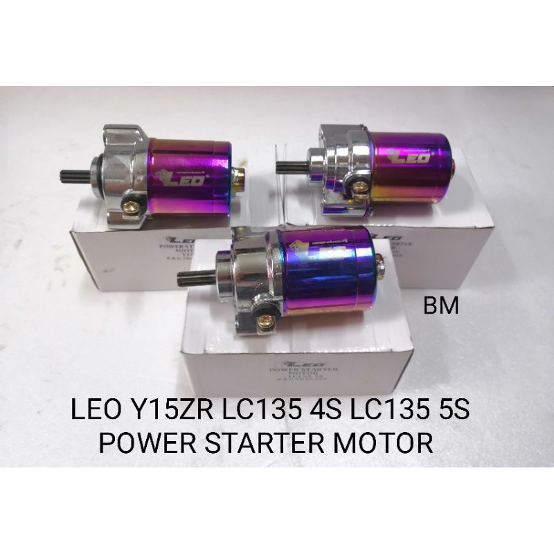 LEO Y15ZR LC135 4S LC135 5S POWER RACING STARTER MOTOR | Shopee Malaysia