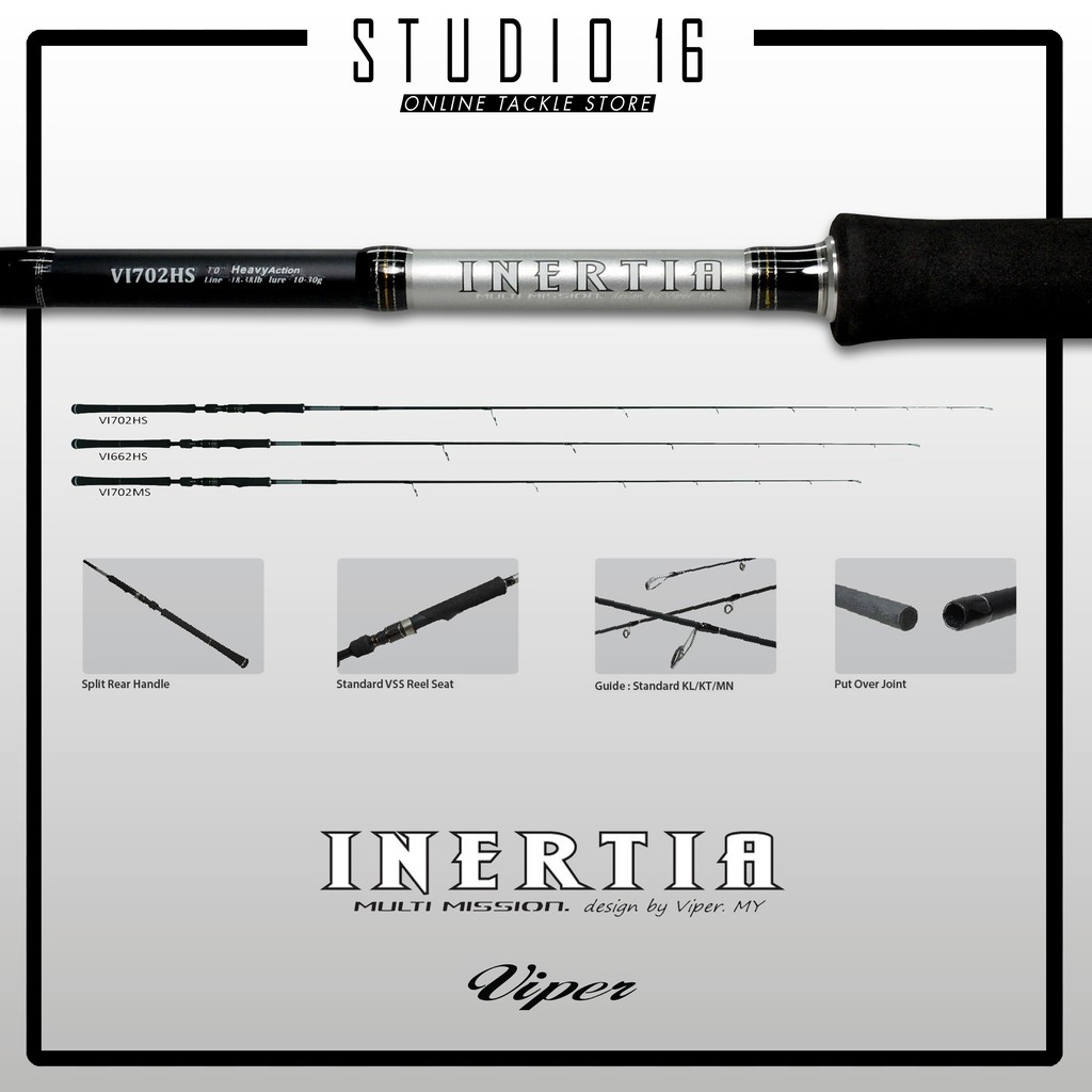 Viper INERTIA Spinning FW Rod | Shopee Malaysia