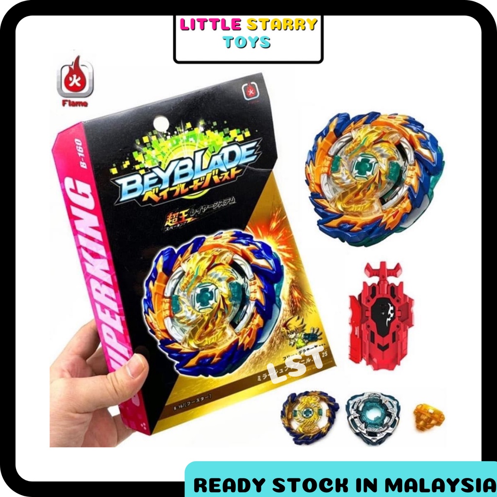 Ready Stock !!! B167 Beyblade Burst Super King B-167 Mirage Fafnir Nt ...