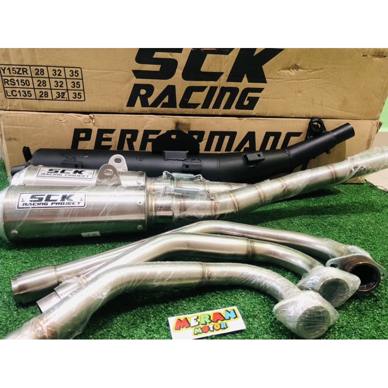 Exhaust LC135 28mm LC Open Standard Cutting Ekzos bisu 32mm SCK Racing ...