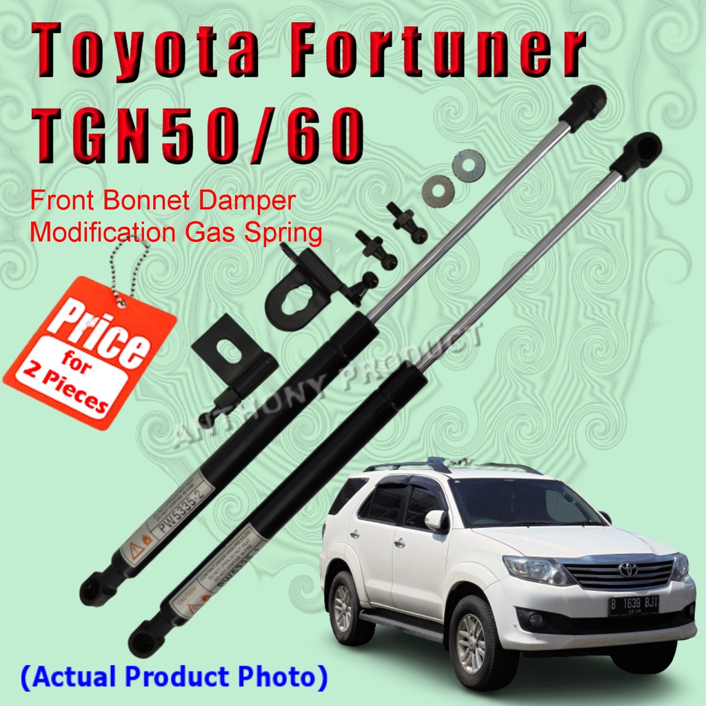 Toyota Fortuner TGN50 TGN60 Front Bonnet Hood Damper Strut Lifter Gas ...