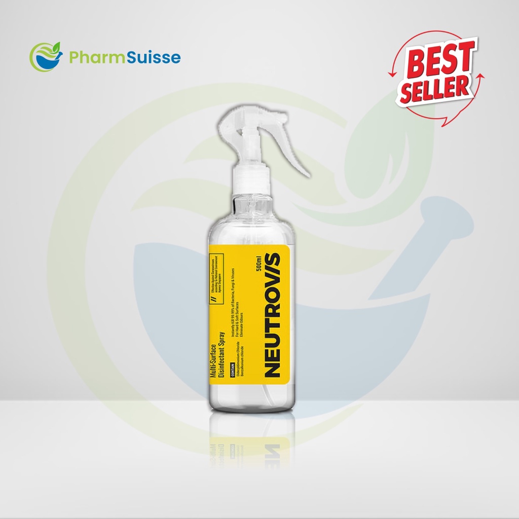 Neutrovis Multi-Surface Disinfectant Spray 500ml | Shopee Malaysia