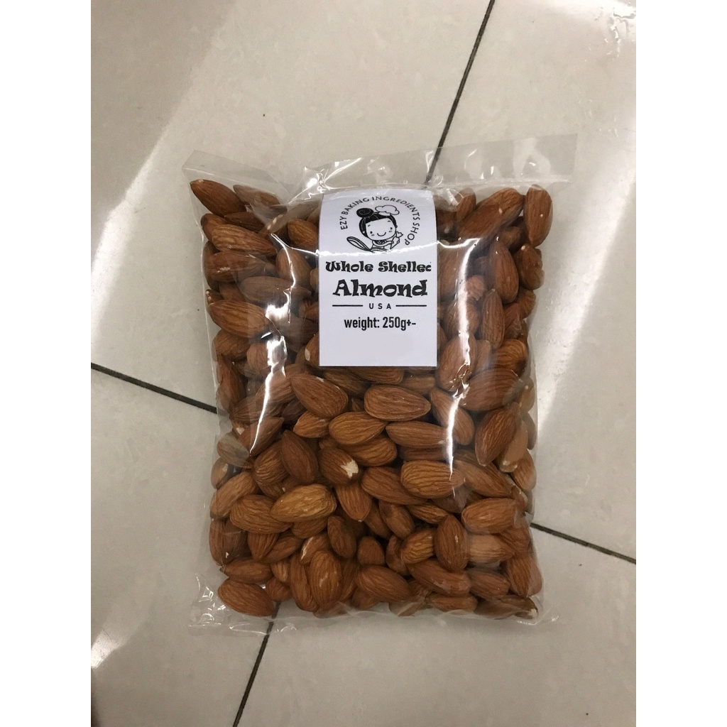 Whole Shelled Almond - 250gram (EZY) | Shopee Malaysia