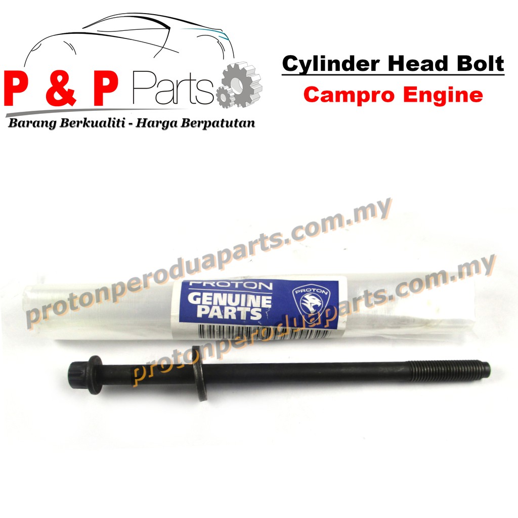 Cylinder Head Skru Bolt - Campro Engine Waja Gen 2 BLM Persona Satria ...