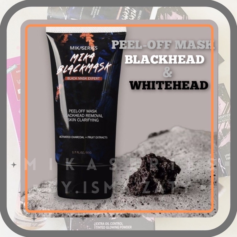 BLACK MASK MIKASERIES 🌸preloved sekali pakai | Shopee Malaysia