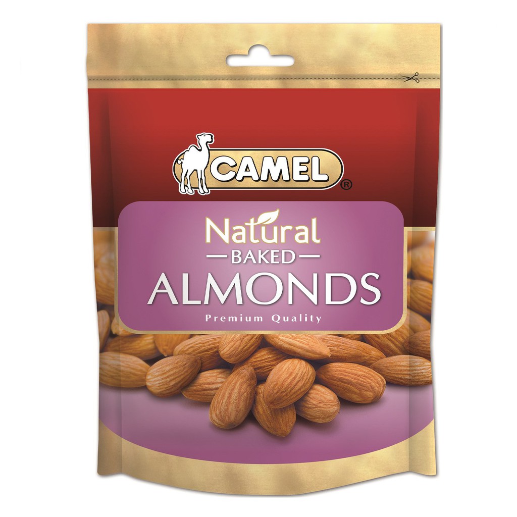 Camel Natural Baked Almonds 400g | Shopee Malaysia