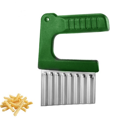 Potato Chips Wave Cutter Stainless Steel Fruit Vegetable Salad Cutter ...
