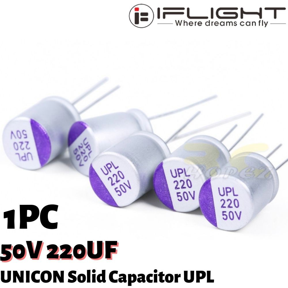 1PC iFlight UNICON Solid Capacitor UPL 50V 220UF Four-in-one ESC Filter ...