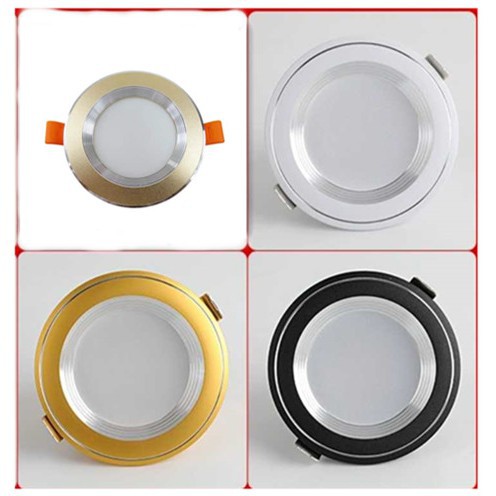 Yeelite LED 3 Tone Three Colors Recessed Downlight DBFG 5W Ceiling ...