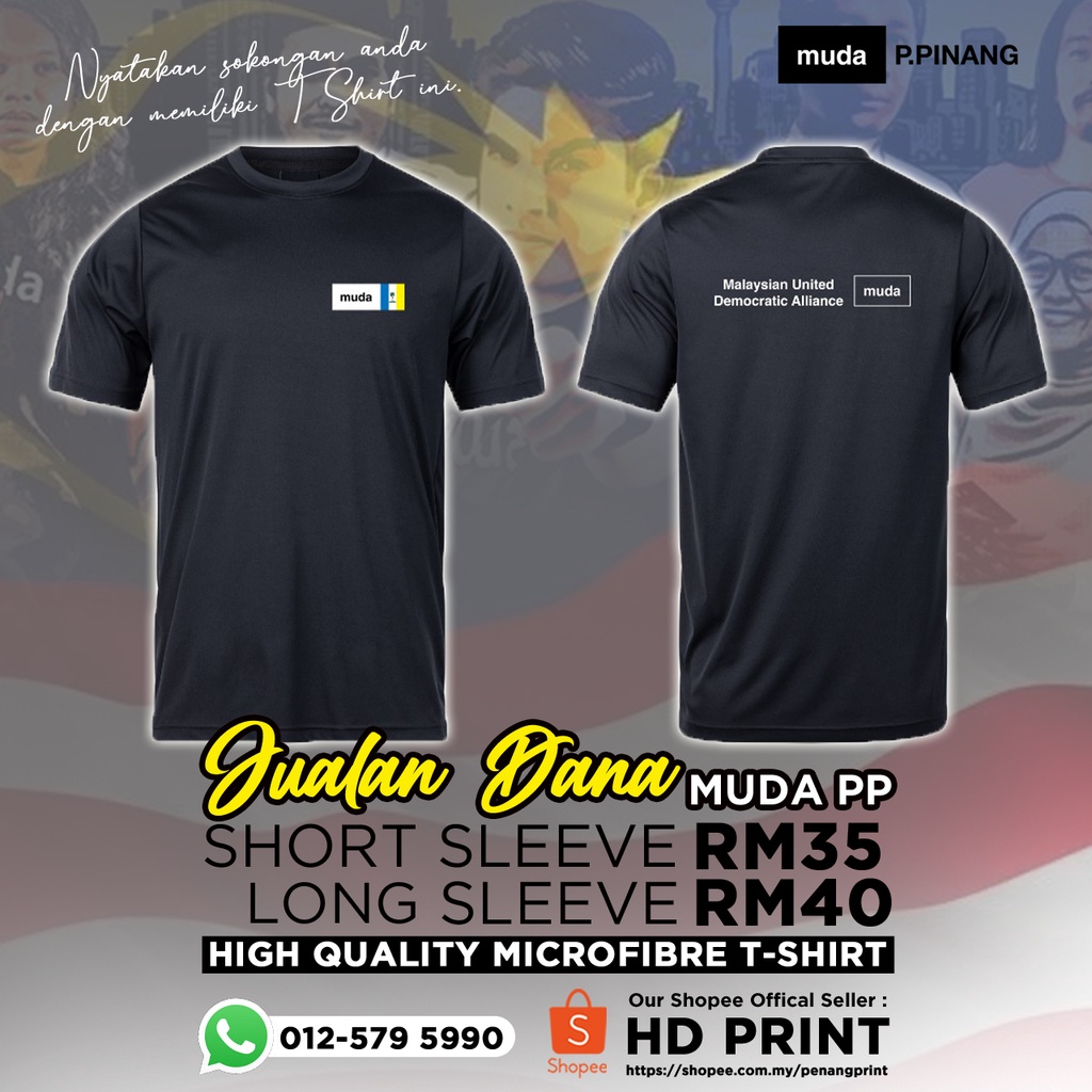 T Shirt MUDA PULAU PINANG [ High Quality Microfibre T Shirt/ Mini ...