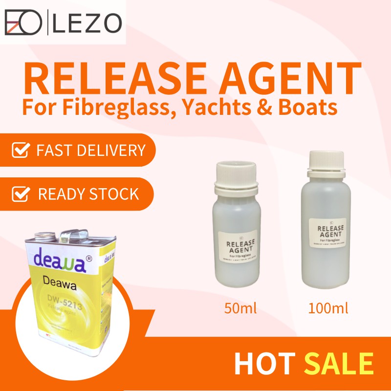 Mold Release Agent ( 50ml / 100ml ) - For fiberglass , fibreglass ...