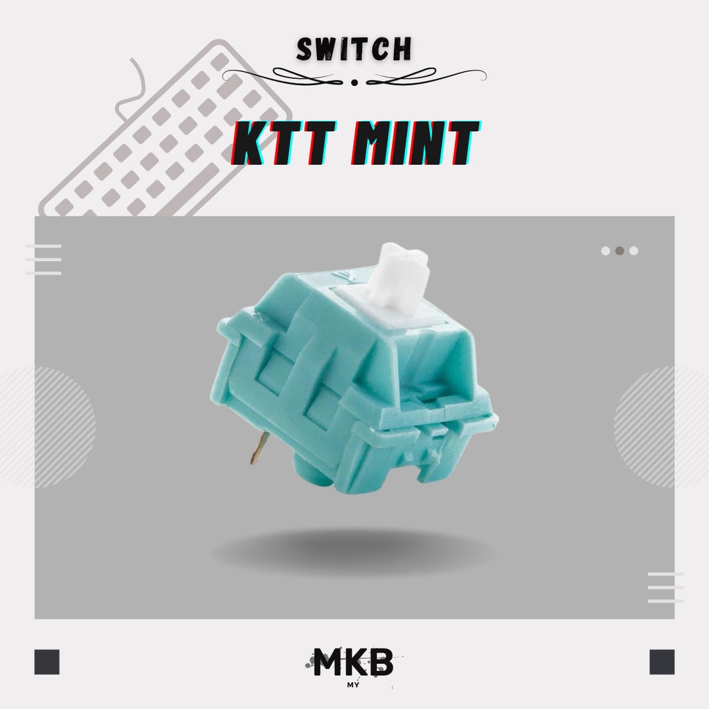 KTT Mint Linear Switches Switch for Mechanical Keyboards - Linear ...