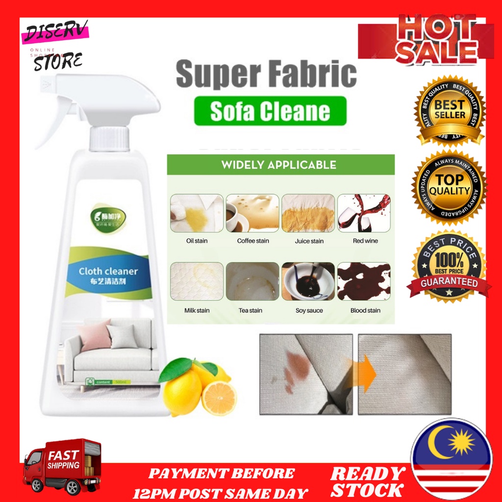 Super fabric sofa cleaner Sofa & Fabric carpet Cloth Dry Cleaner spray Fabric Stain Remover ...