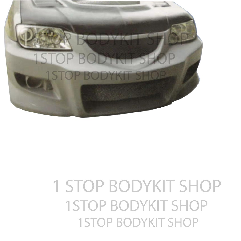 PROTON WAJA FRONT BUMPER FOR B0964 (MAZDA 8) FIBER(FIBERGLASS)SKIRT LIP ...
