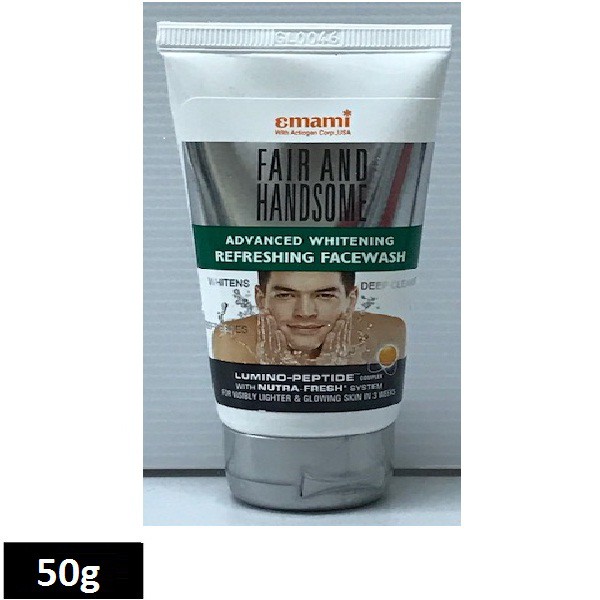 Emami Fair and Handsom Refreshing Face Wash 50g | Shopee Malaysia