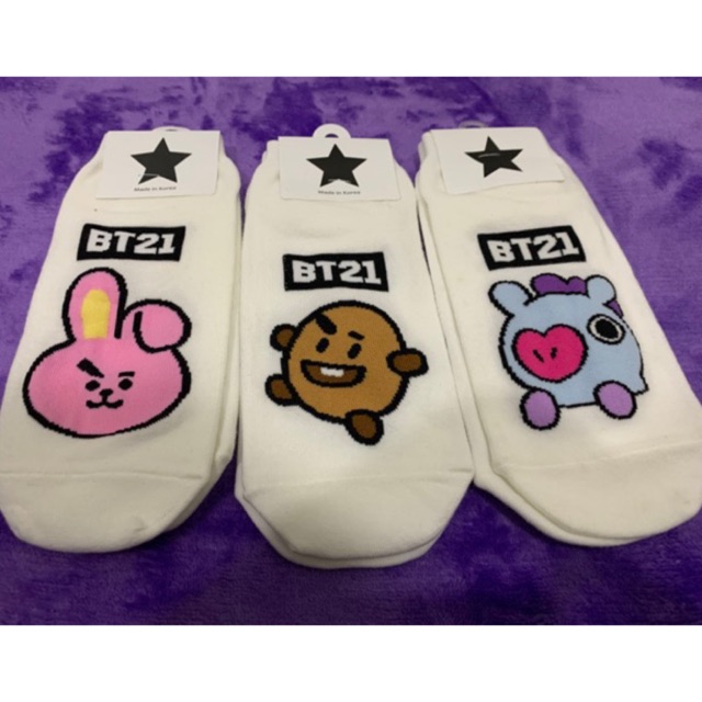 BTS BT21 Socks (READY STOCK) | Shopee Malaysia