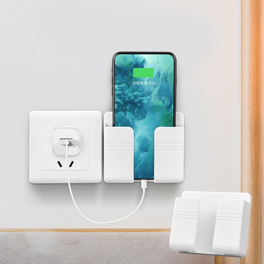 Wall Holder Phone Charging Holder Socket Charger / Remote Control ...