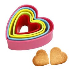 Nesting Plastic Cookie Cutter Set of 5 (Variety of shapes) Christmas ...