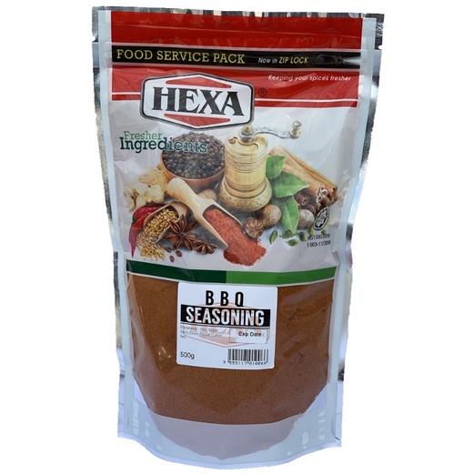 Hexa BBQ Seasoning 500gm Bahan Perasa BBQ Halal (Food Service) | Shopee ...